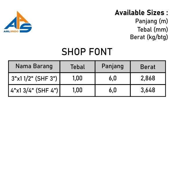 Alexindo Shop Front Open Back Warna HItam 3" x 1mm x 6M | Sutindo Store