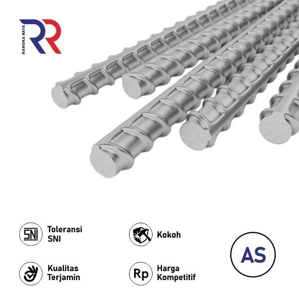 BESI BETON ULIR SNI 13mm x 12m LS (U-280) | Sutindo Store