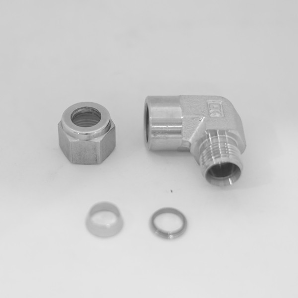 Fitting DK-Lok Female Elbow SS316 3/8 In x 1/4 In | Sutindo Store
