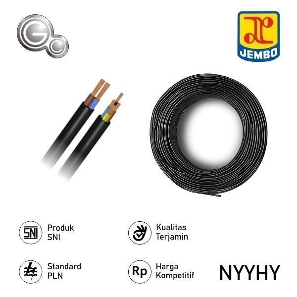Kabel Listrik Jembo NYYHY 4 x 4MM x 100 M | Sutindo Store