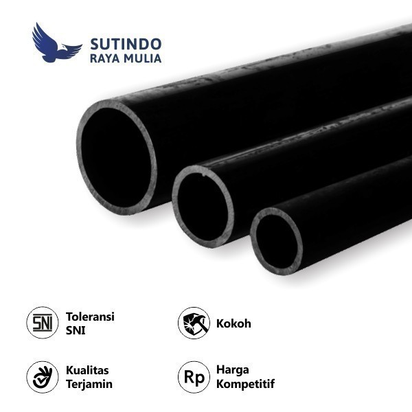 Pipa Besi Seamless SCH 80 3/4 In x 6 M | Sutindo Store